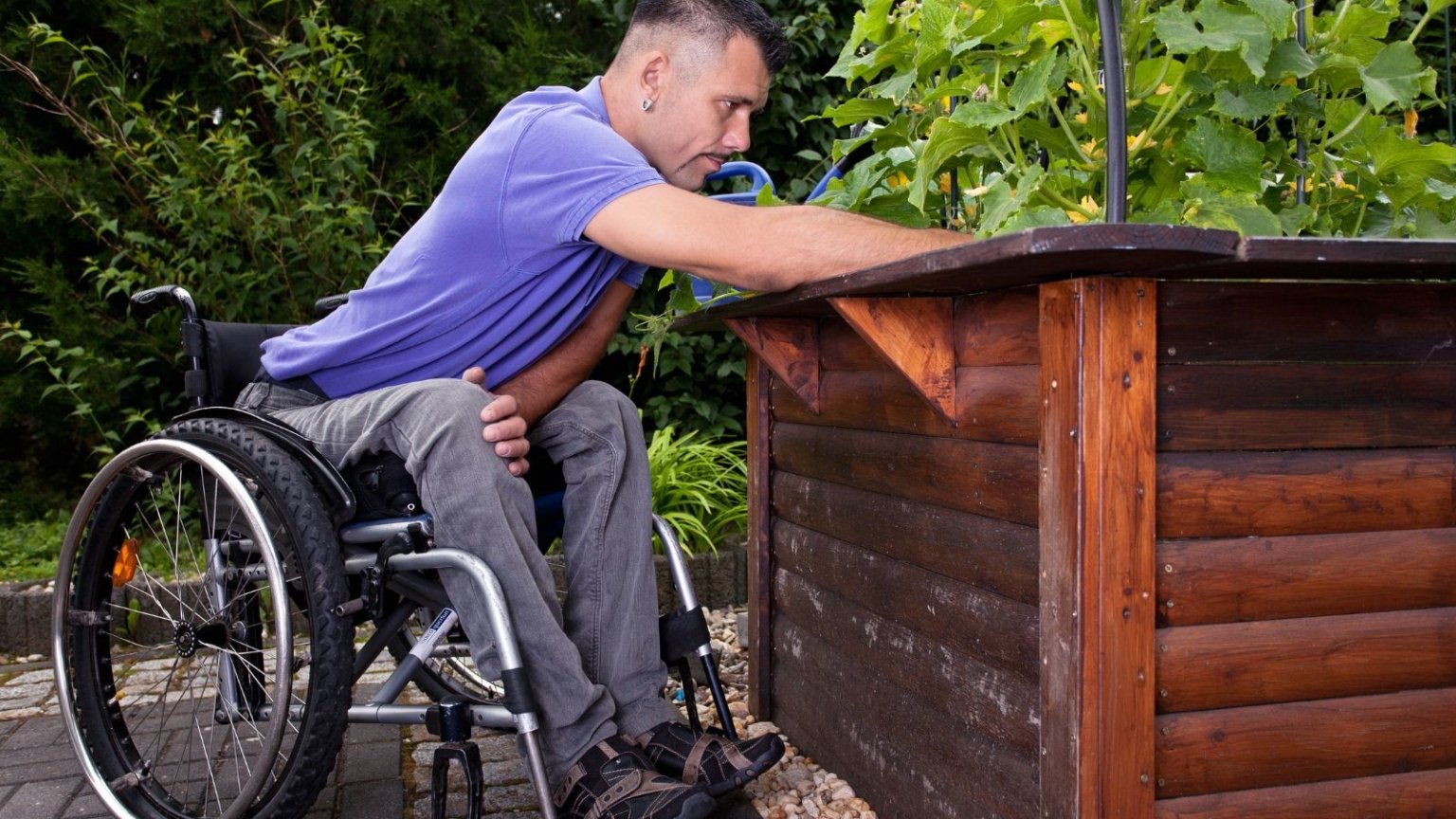 Wheelchair Accessible Garden Design Using Raised Beds