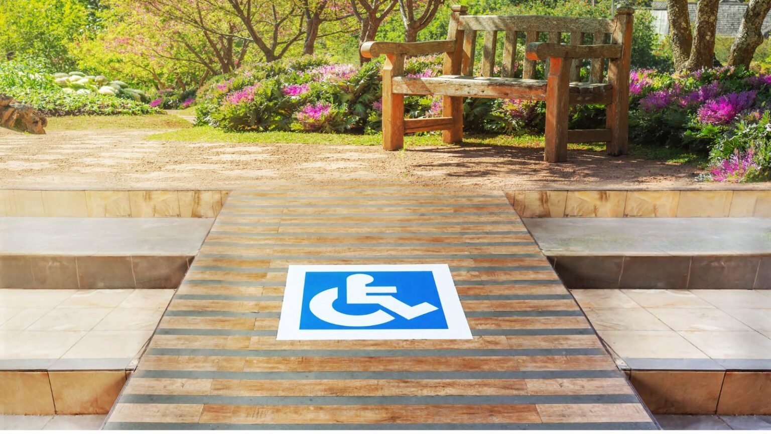 How to Design a Wheelchair-Accessible Garden Path