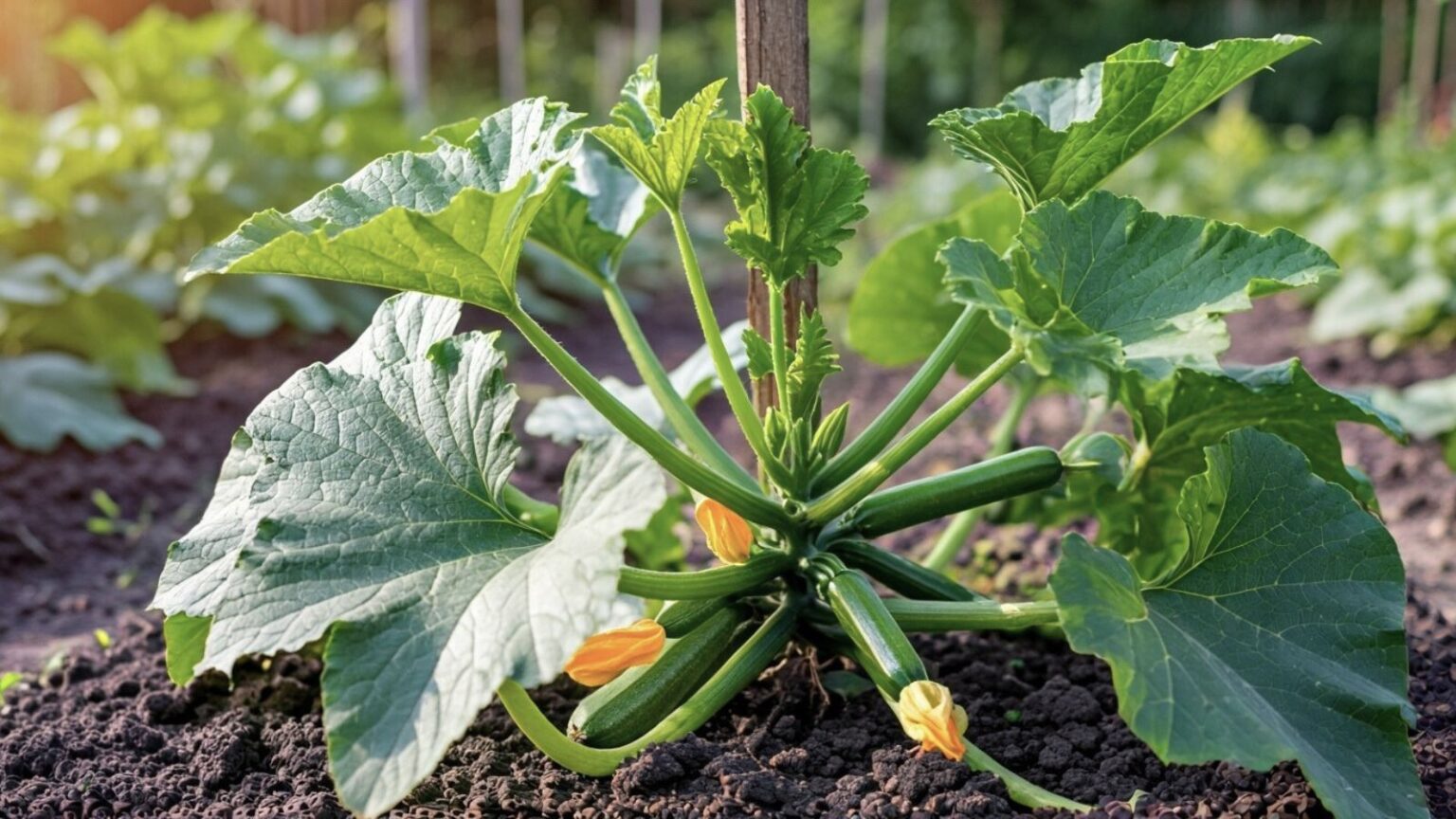 How to Grow Zucchini Plants on a Trellis: 5 Vertical Growing Tips
