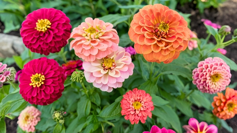 7 Zinnia Varieties with Extra Large Blooms